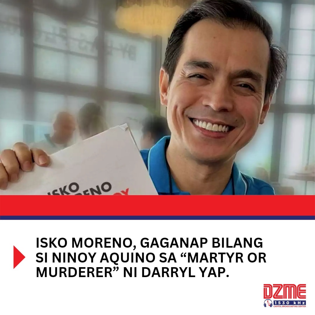 ISKO MORENO, GAGANAP BILANG SI NINOY AQUINO SA ISKO MORENO, GAGANAP BILANG SI NINOY AQUINO SA