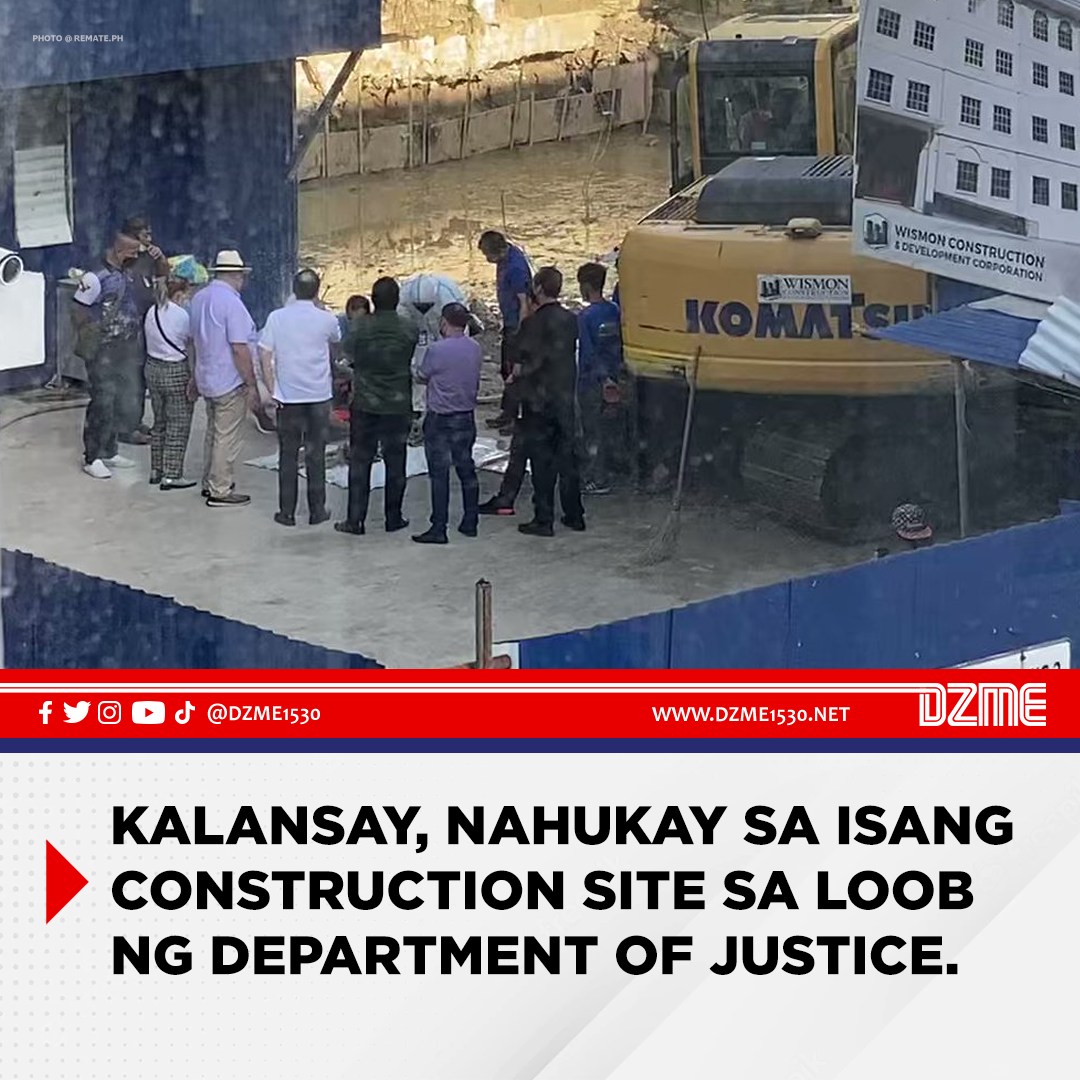 KALANSAY, NAHUKAY SA ISANG CONSTRUCTION SITE SA LOOB NG DEPARTMENT OF ...