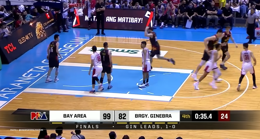 Bay Area Dragons tinambakan ang Barangay Ginebra