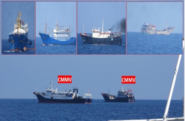 Mga barko at militar ng China, nakapalibot na sa ilang isla ng West Philippine Sea