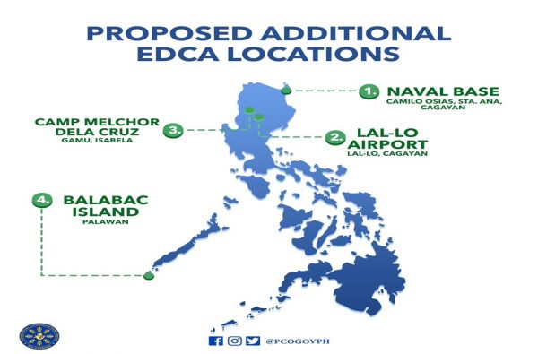 4 karagdagang EDCA Sites, inanunsyo na