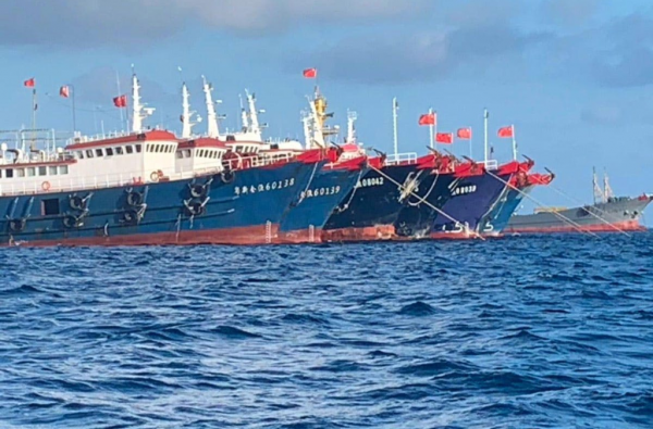 Mahigit 100 Chinese militia ships, tambay sa Julian Felipe Reef