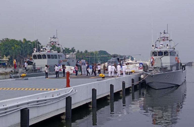 2 bagong patrol gunboats mula Israel, kinomisyon kasabay ng ika-125 ...