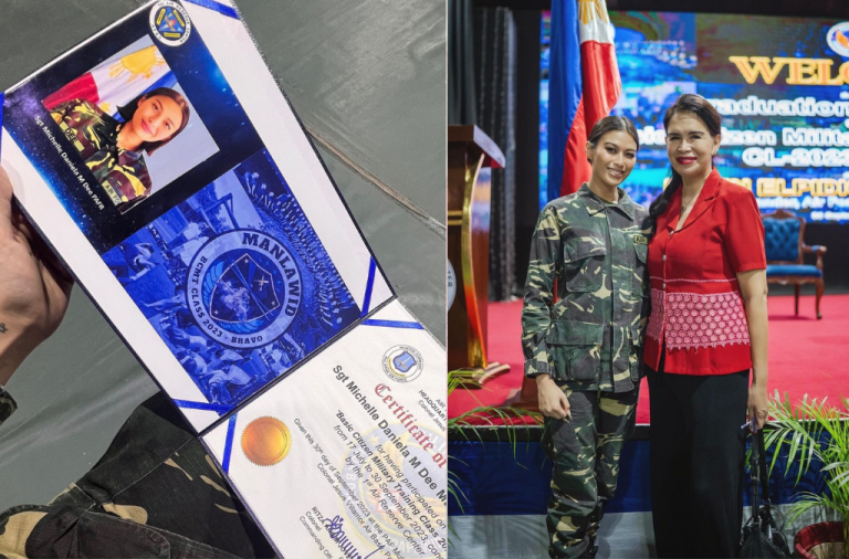 Miss Universe Philippines Michelle Dee, isa nang ganap na reservist ng ...