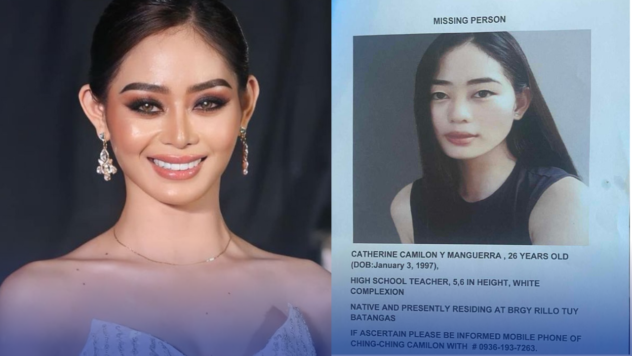 Prime suspect sa pagkawala ng beauty queen na si Catherine Camilon, no ...