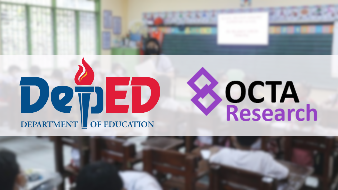 DepEd, may pinakamataas na Trust Rating ayon sa Octa Research