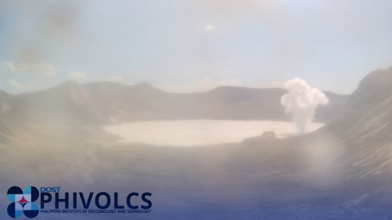 5 phreatic eruptions sa Bulkang Taal, naitala —PHIVOLCS
