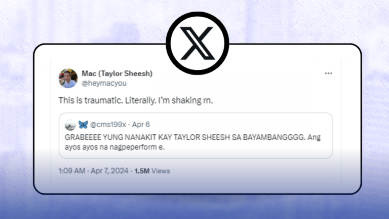 Taylor Sheesh, traumatized matapos ang performance sa isang fiesta sa ...