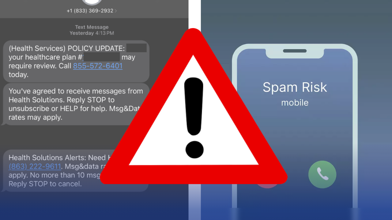 Mga nagkalat na text spam at scam, posibleng may kaugnayan din sa POGO