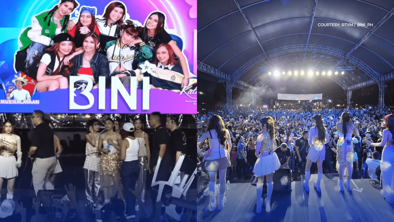 Performance ng Bini sa Musikalayaan Concert, itinigil dahil sa hindi ...