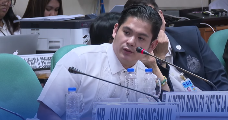 Model na si AR Dela Cerna, humarap din sa pagdinig ng Senado kaugnay sa ...