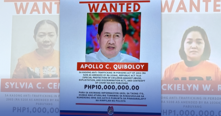 ₱10-M pabuya, iniaalok kapalit ng impormasyon sa kinaroroonan ni Pastor ...