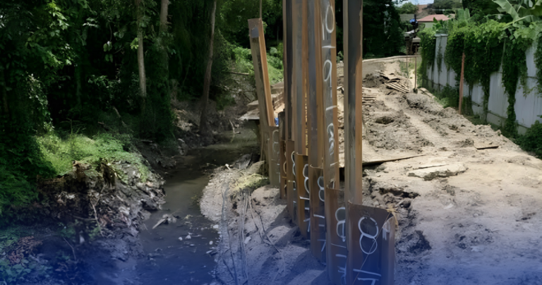 EMB-6 sinusuri ang pagbaha sa ilang barangay sa Iloilo City